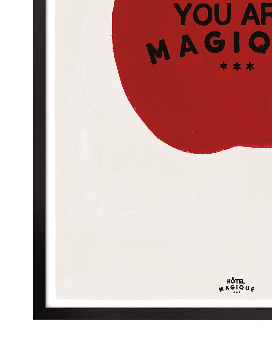 Art print Apple by Hôtel Magique