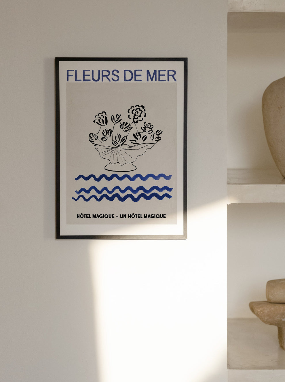 Art print Fleurs de Mer by Hôtel Magique