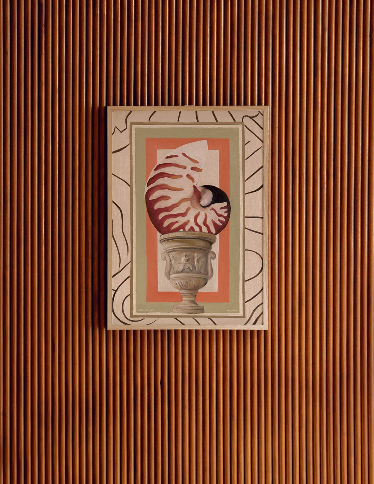 Hôtel Magique art print Tidal Treasure by Kit Lintin