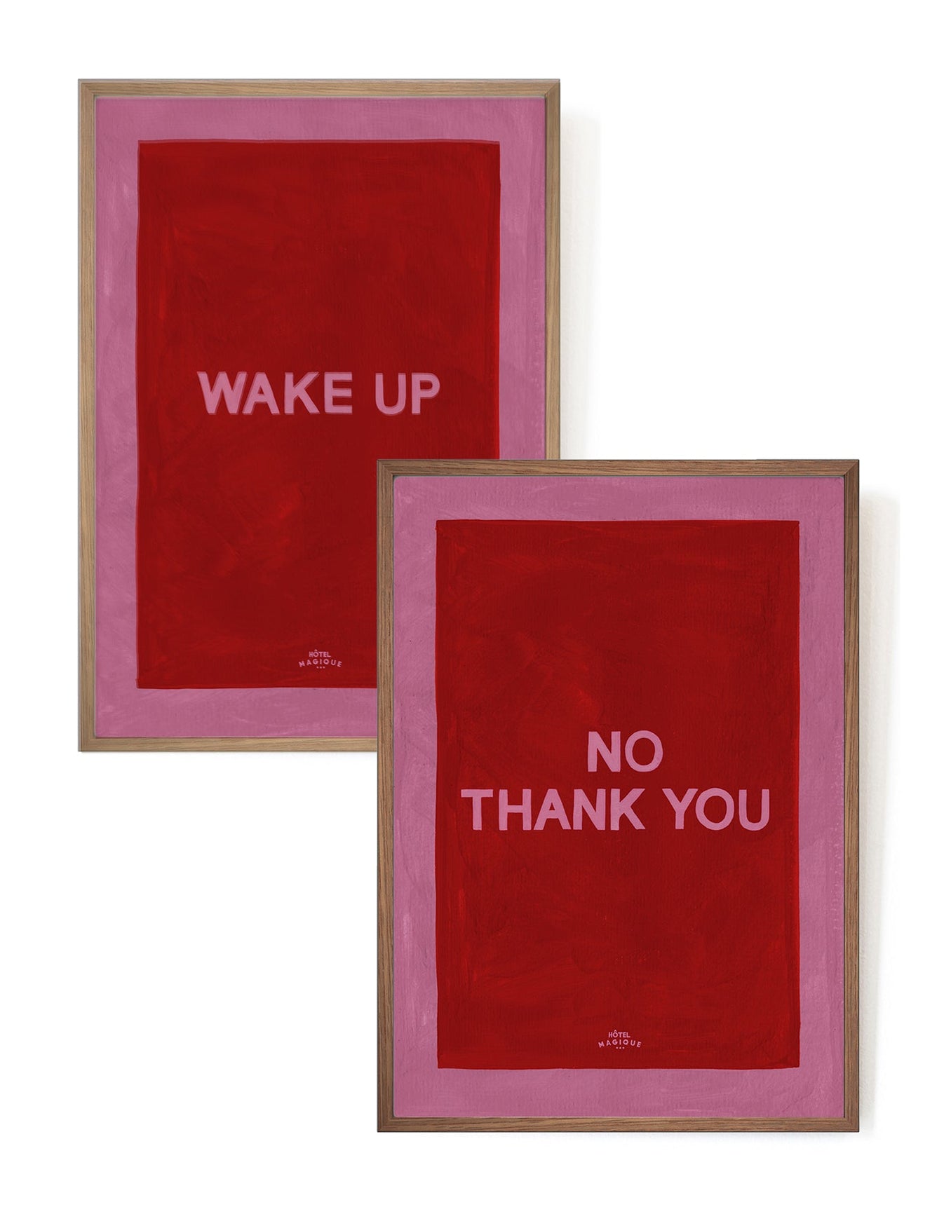 Wake Up - No Thank You. The Pink Set – Hôtel Magique